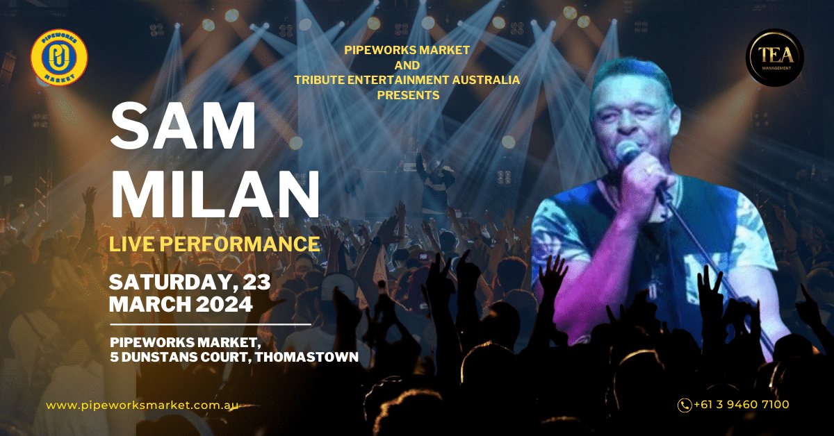 Sam Milan Live Performance at Pipeworks Market