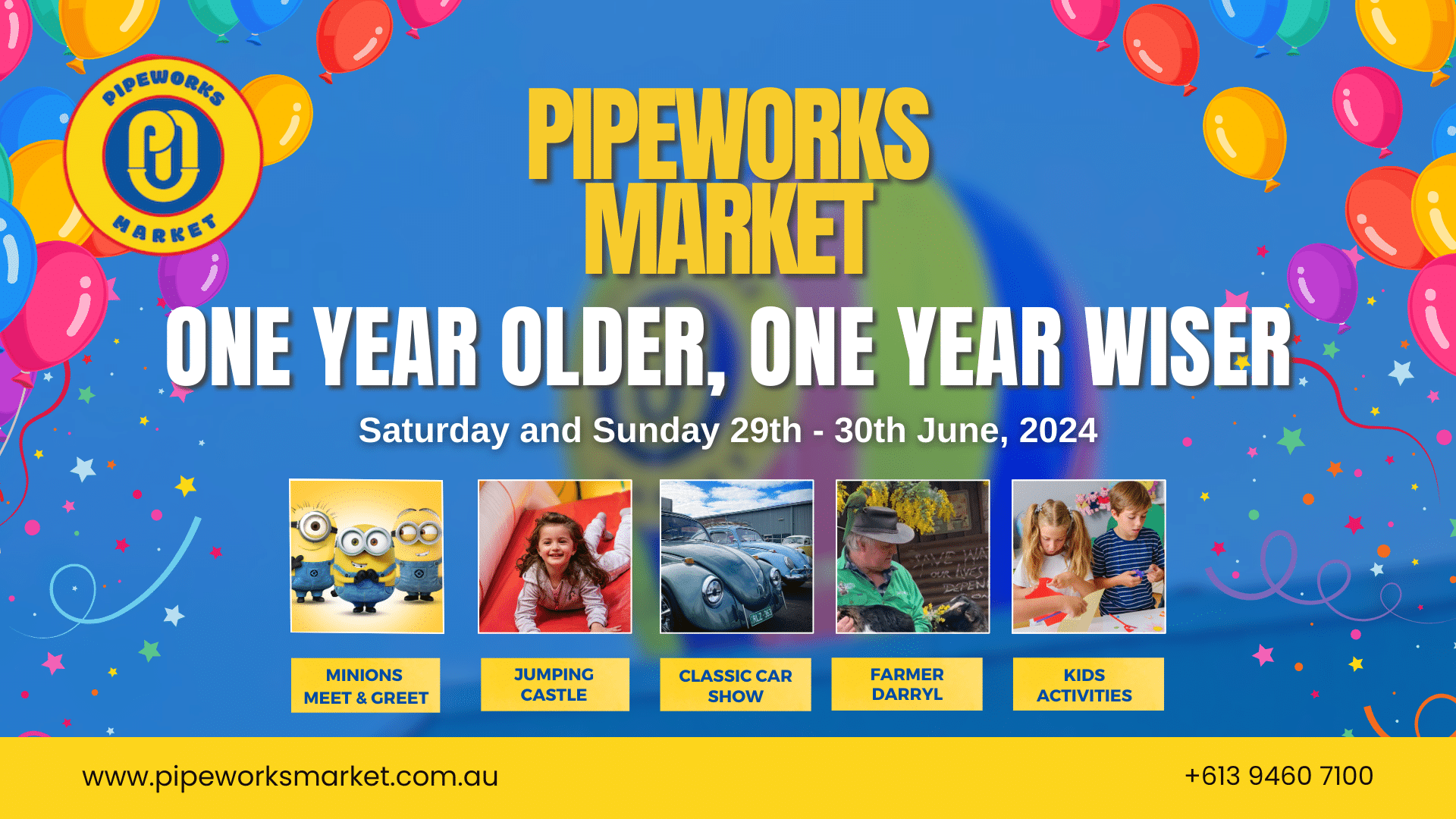 Pipeworks Market 1st Anniversary Celebration 2024! | Pipeworks Market