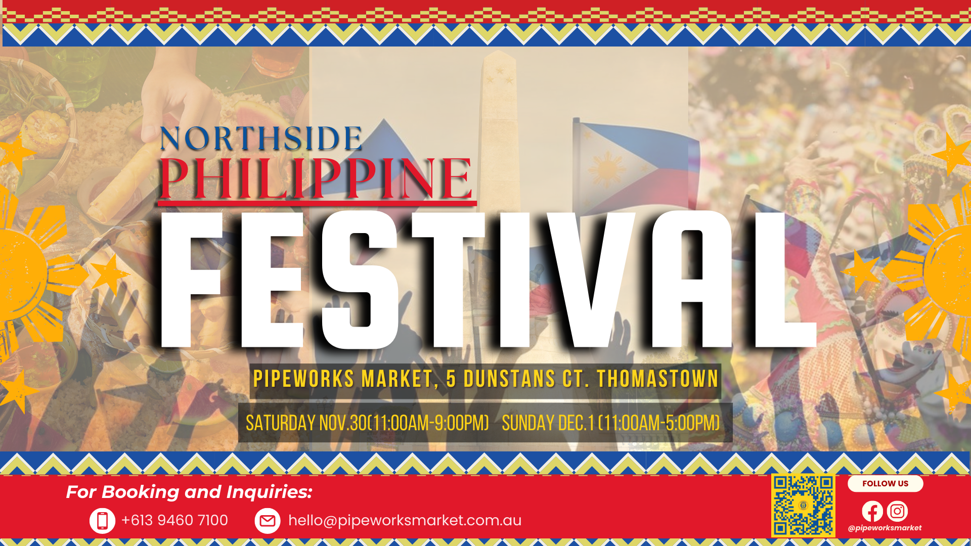 Celebrate Filipino Culture at Pipeworks Market!